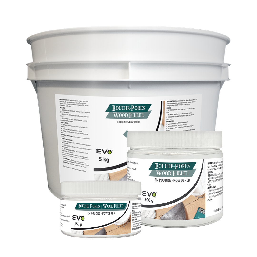 Powdered Wood Filler & Spackle - EVO